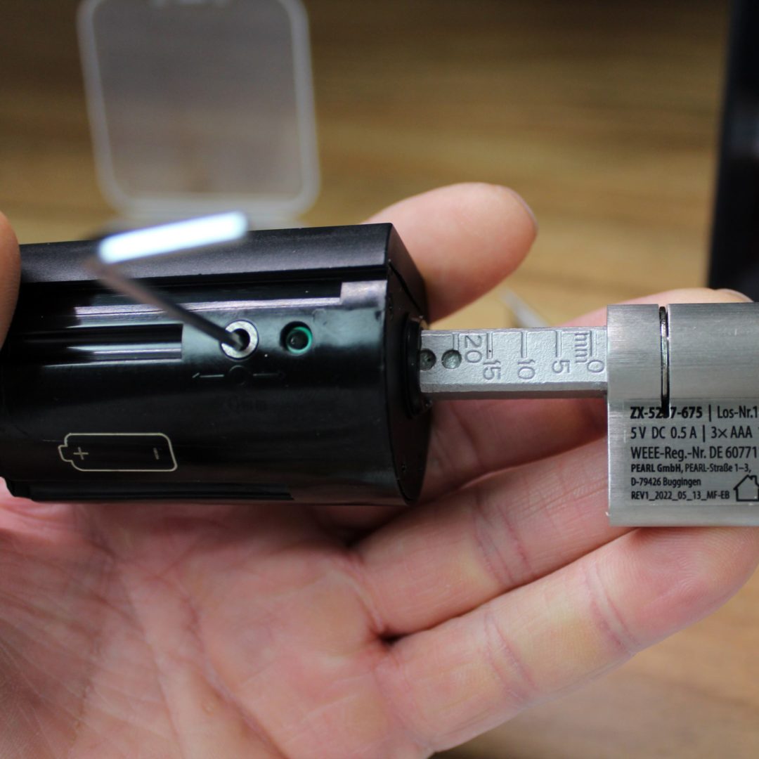 Fingerprint-Türöffner Test: VisorTech TSZ-700 - I and DIY