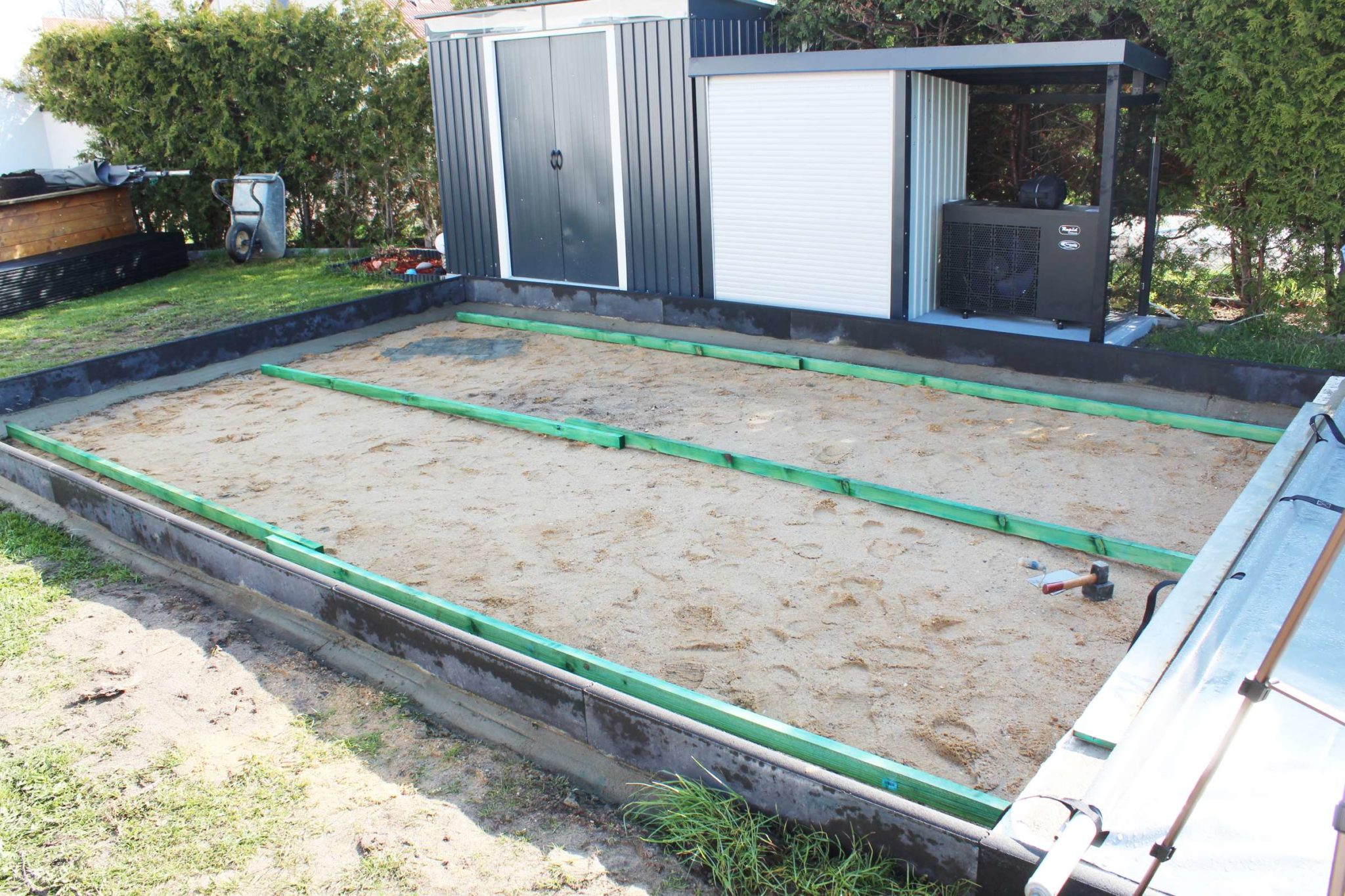 Terrasse selber bauen – mit Stelzlager und WPC-Dielen - DIY