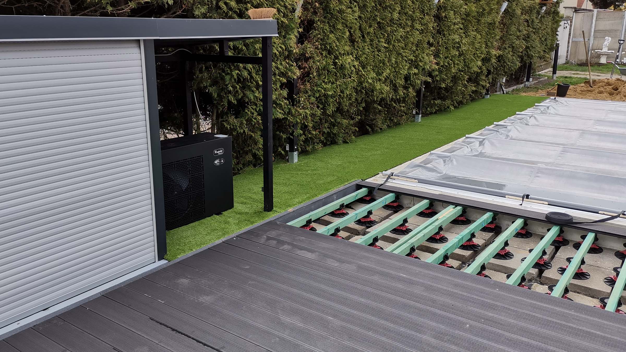 Terrasse selber bauen – mit Stelzlager und WPC-Dielen - DIY