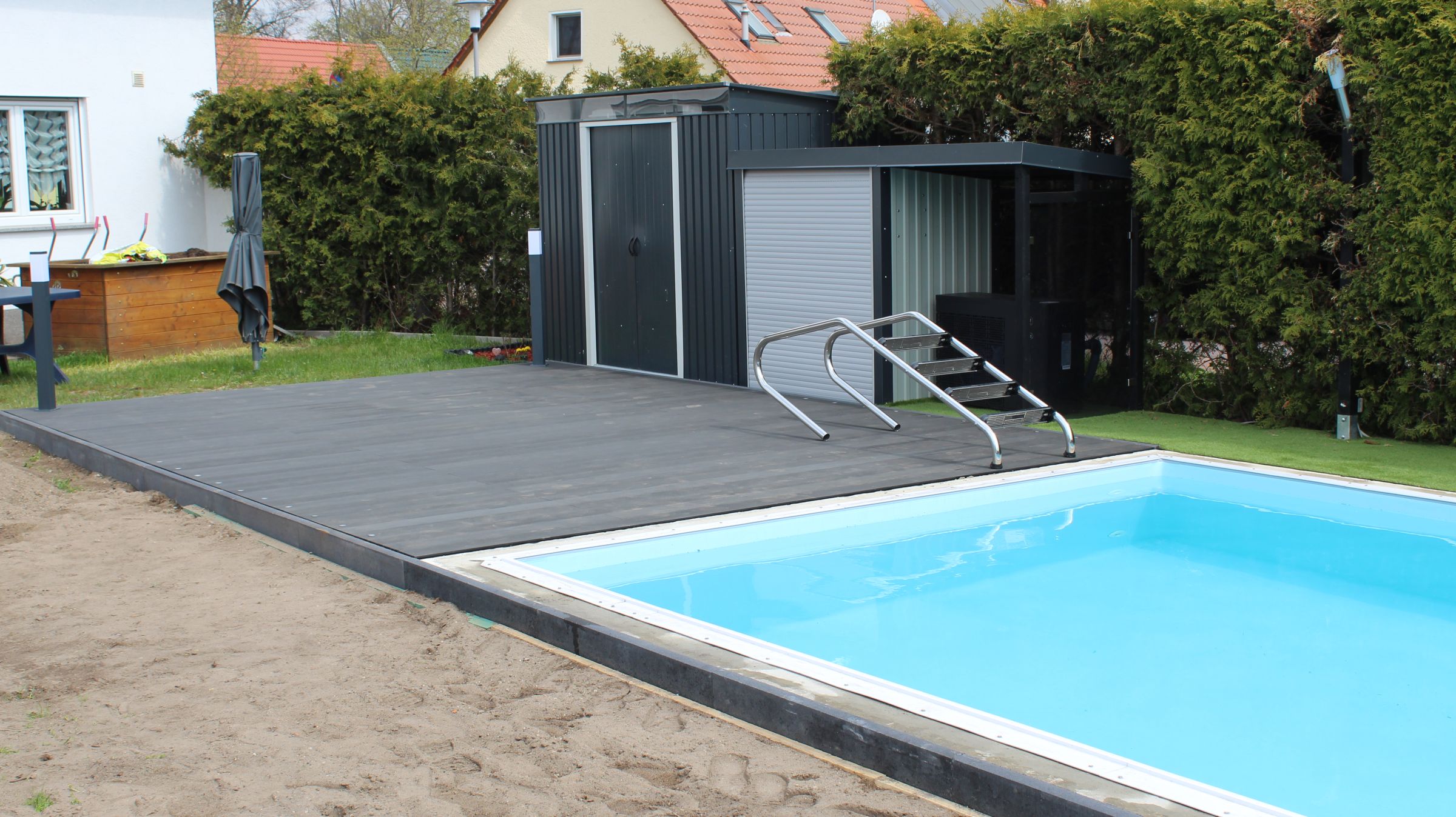 Terrasse selber bauen – mit Stelzlager und WPC-Dielen - DIY